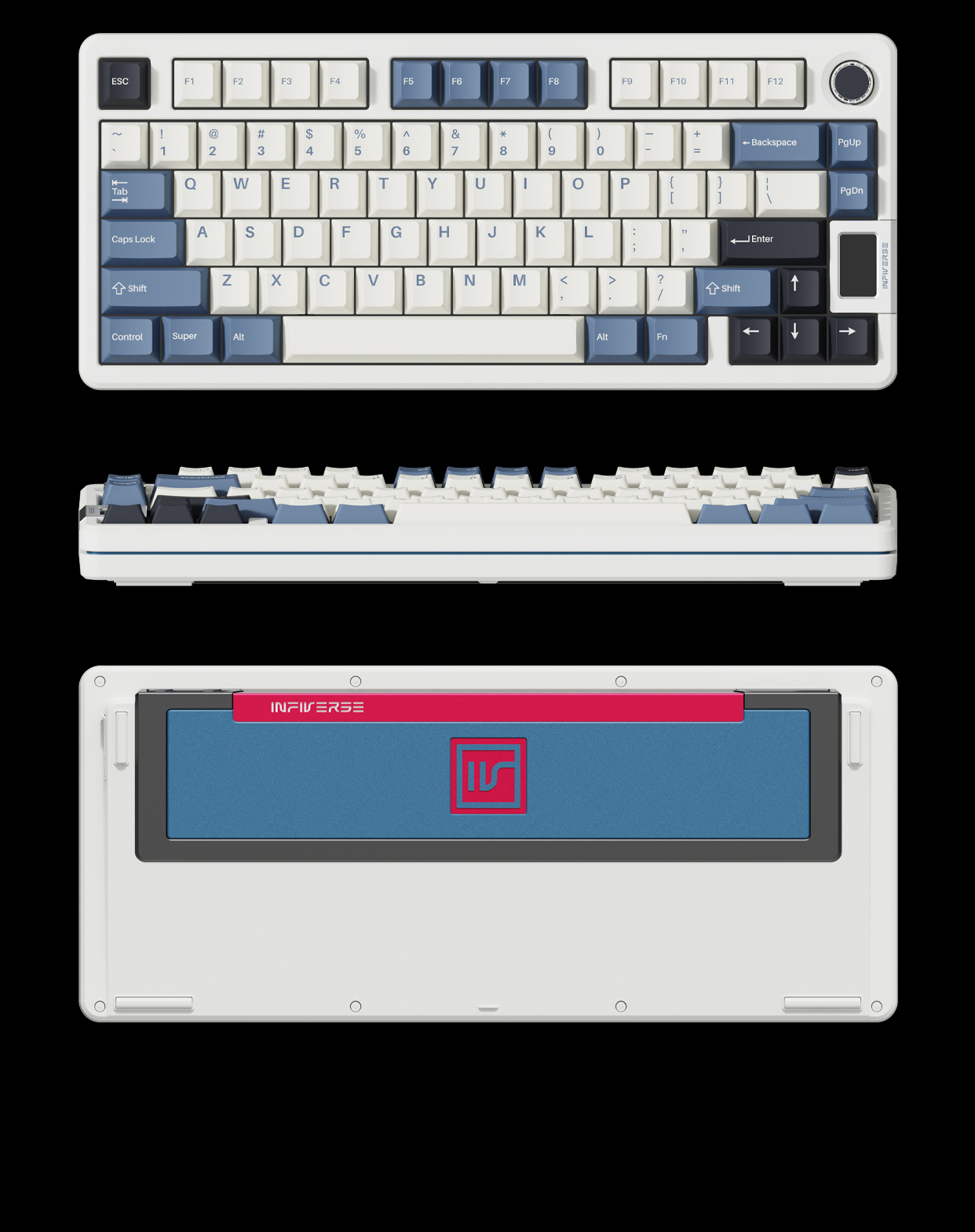 【Available in stock】Keyverse/Infiverse infi75 keep out Mechanical ...