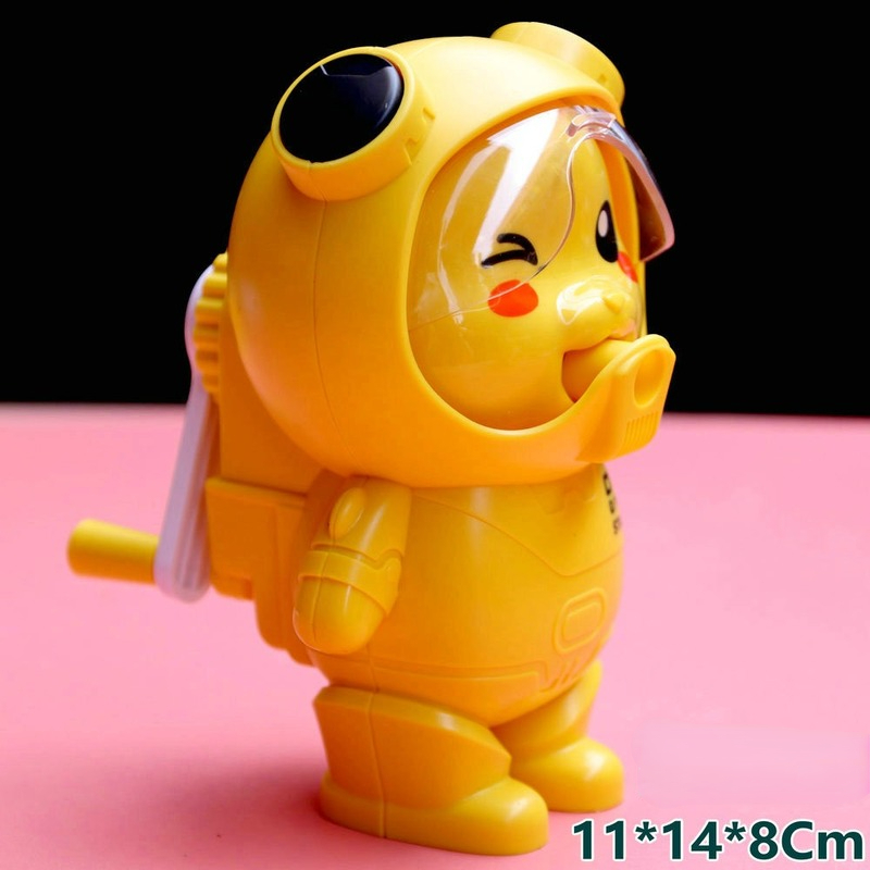 Pokemon Pikachu Children's Pencil Sharpener Cute Animation Doll Student ...