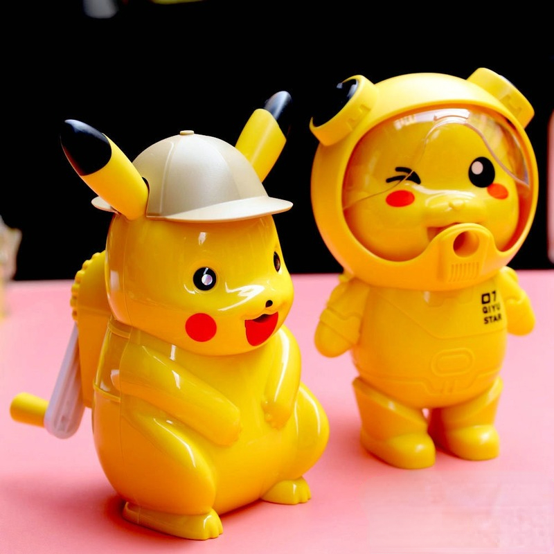 Pokemon Pikachu Children's Pencil Sharpener Cute Animation Doll Student ...
