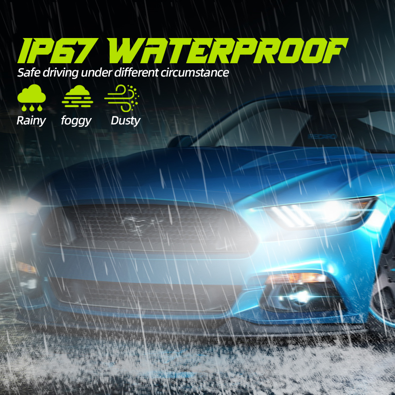 TUFFOO T6C Car LED Headlight Bulb 25000LM H4 H7 9005 H11 9006 H1 9012 ...