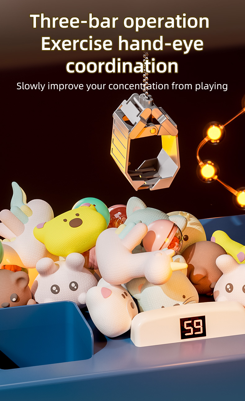 Yimi 110 Pcs Claw Machine Toys Large Doll Machine Game Children Vending ...