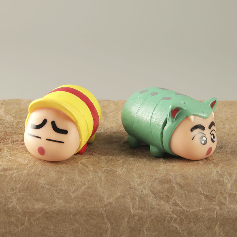 14Pcs/Set Yoshito Usui Anime Crayon Shin-chan Pikachu Nohara Shinnosuke ...