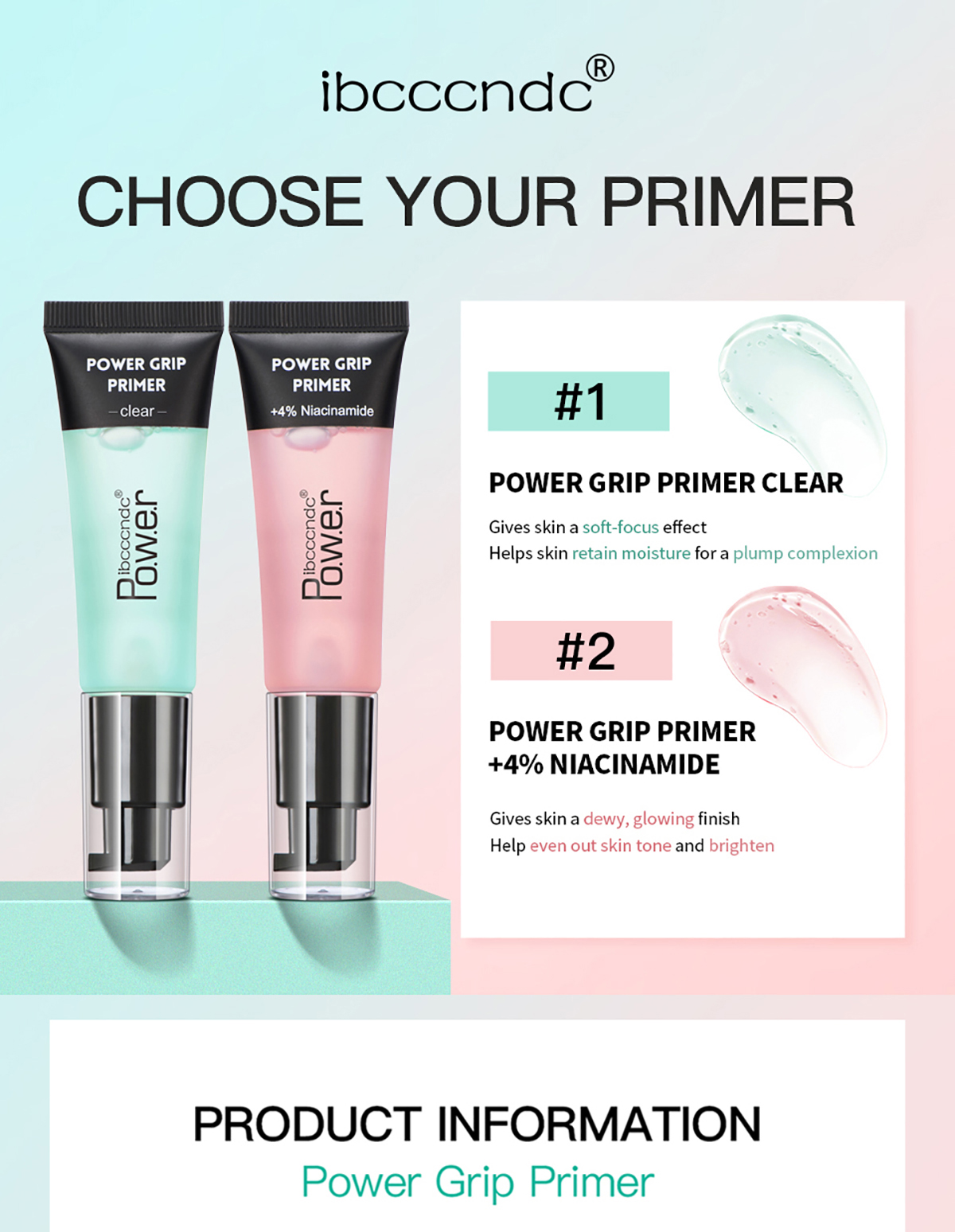24ml Power Grip Primer Gel Based Hydrating Face Primer For Smoothing ...