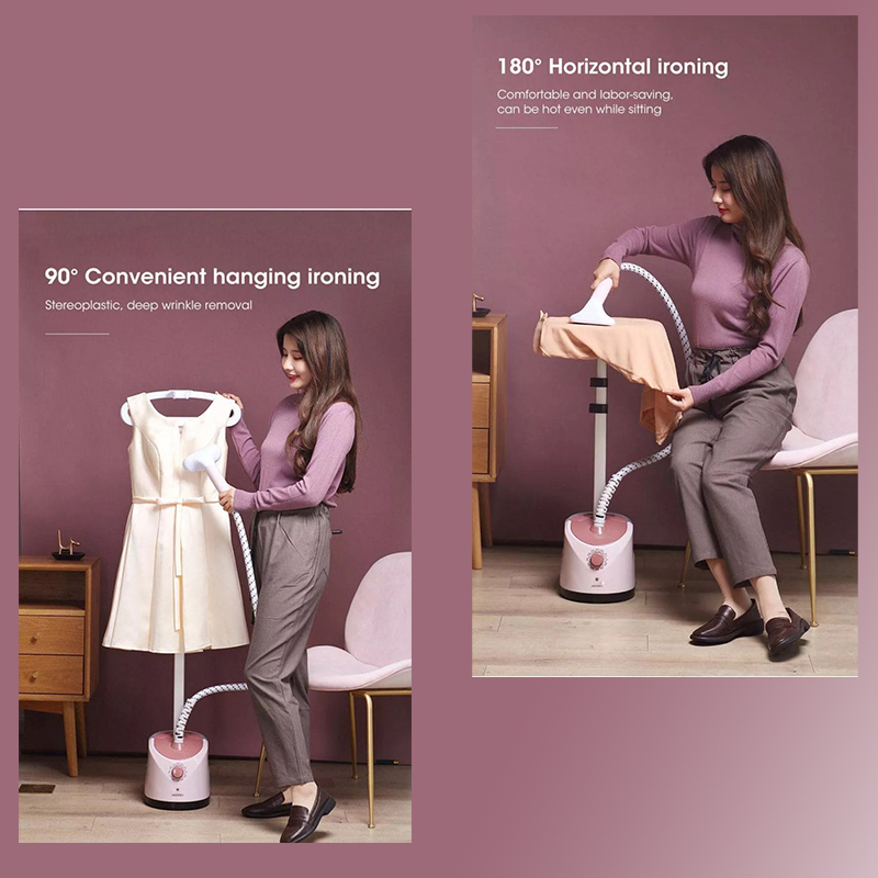 HODEKT Garment Steamer With Flat Pole & Iron Board Seterika Baju Steam ...