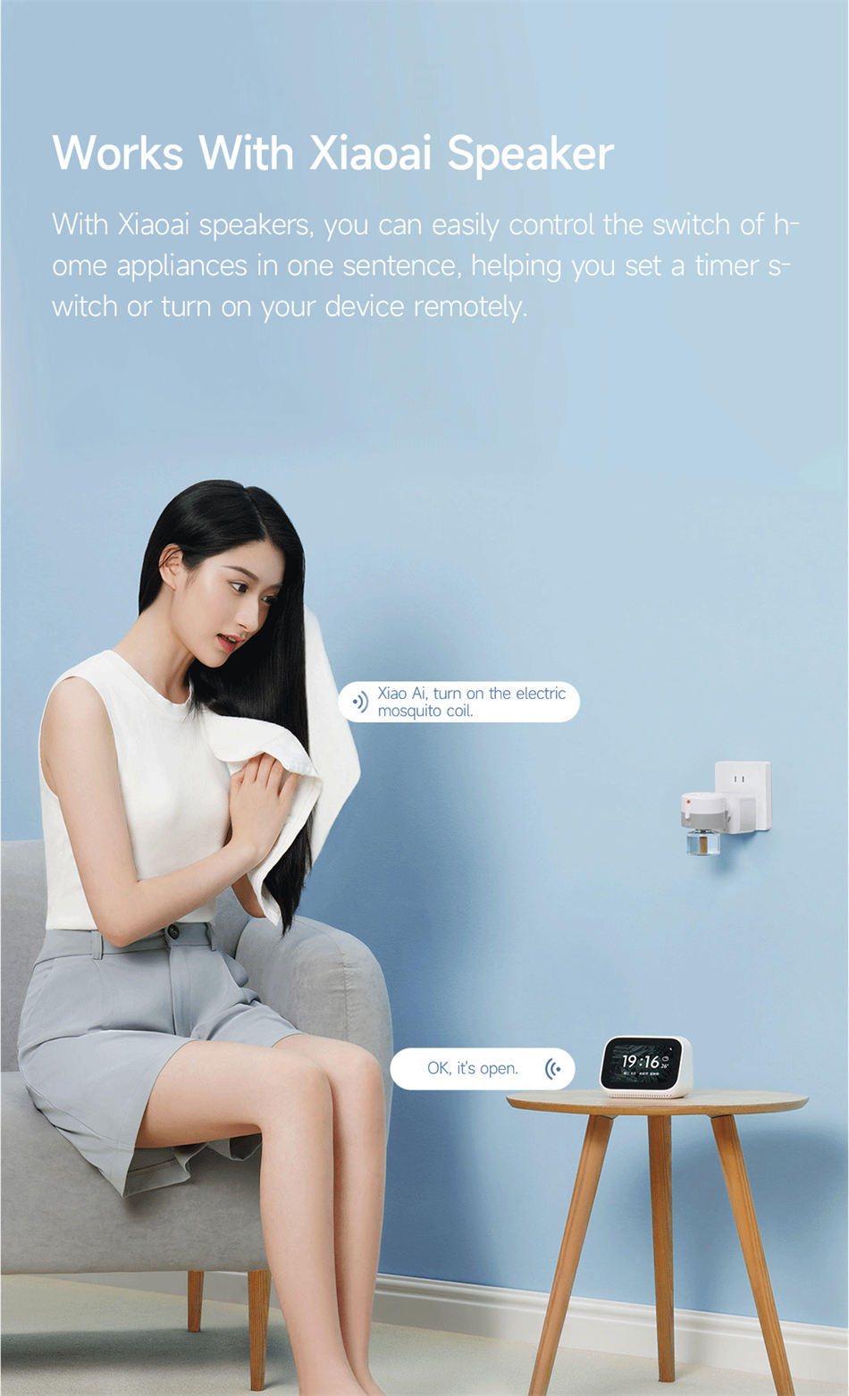 Xiaomi Mijia Smart Socket 3 WIFI Power Statistics Version Wireless Remote Control Adaptor Power ...