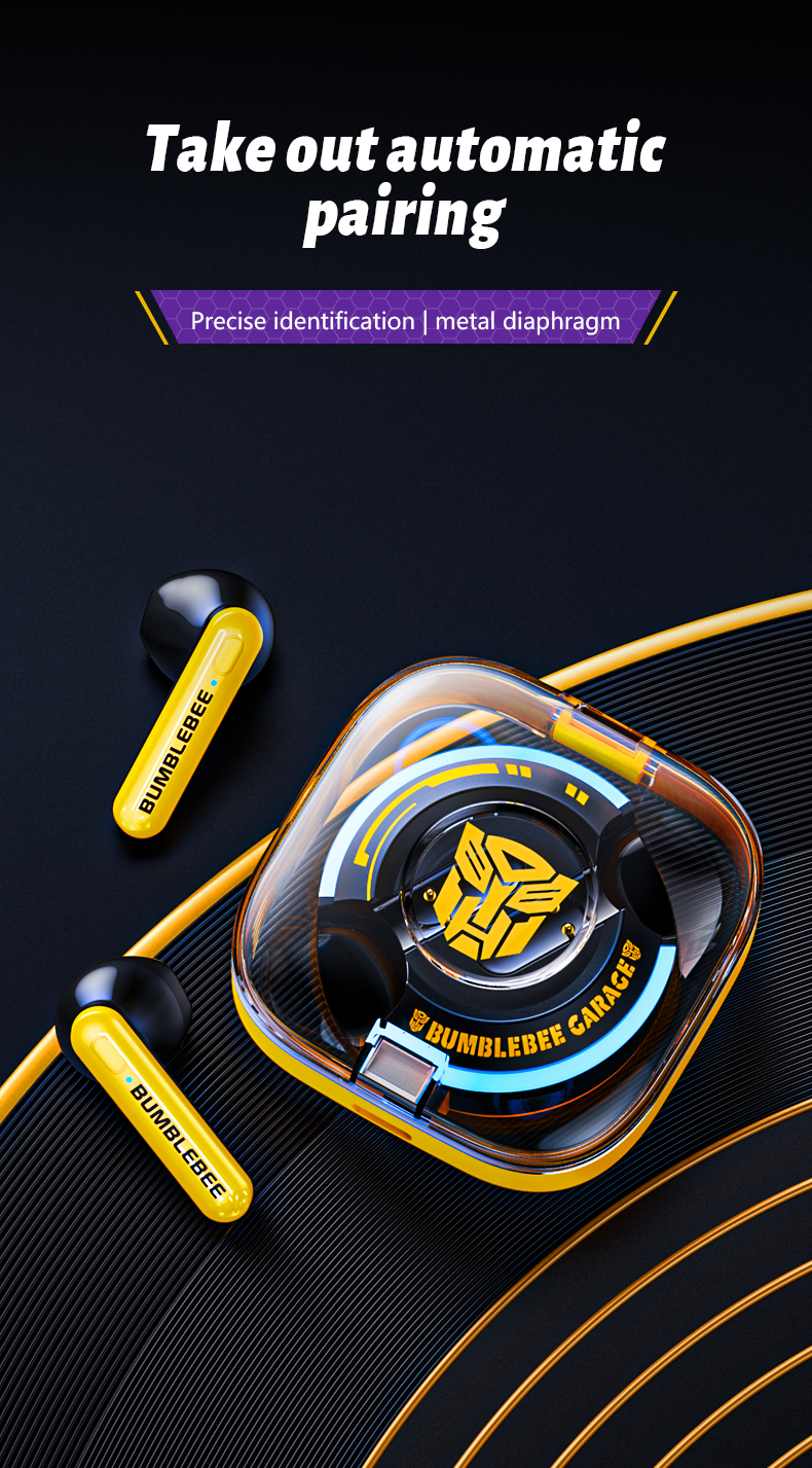 Transformers TF-T03 TWS Bluetooth Earphones Noise Reduction Rotatable ...