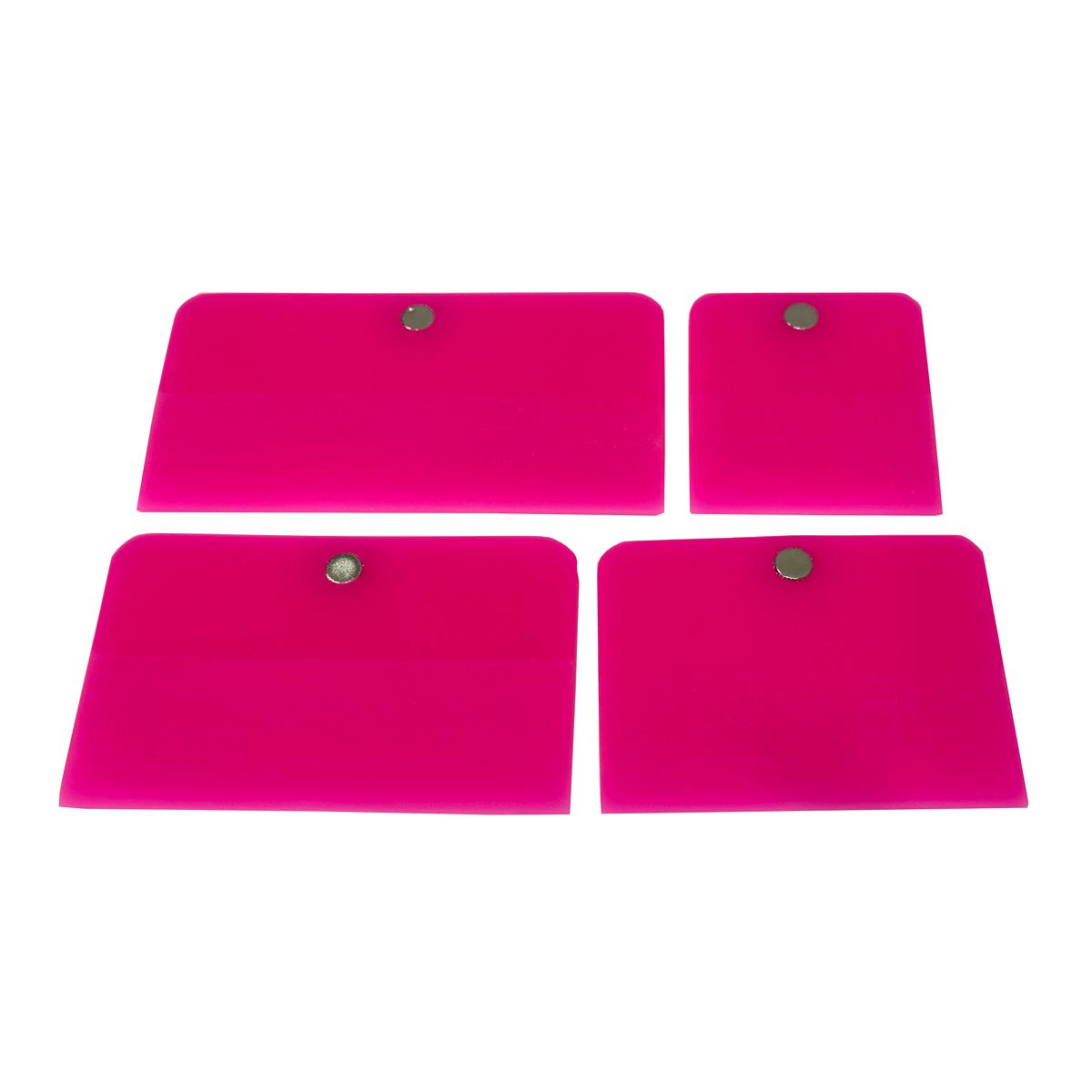 KTM Soft PPF Magnetic Pink Scraper Set Window Cleaning Sticker Removal ...