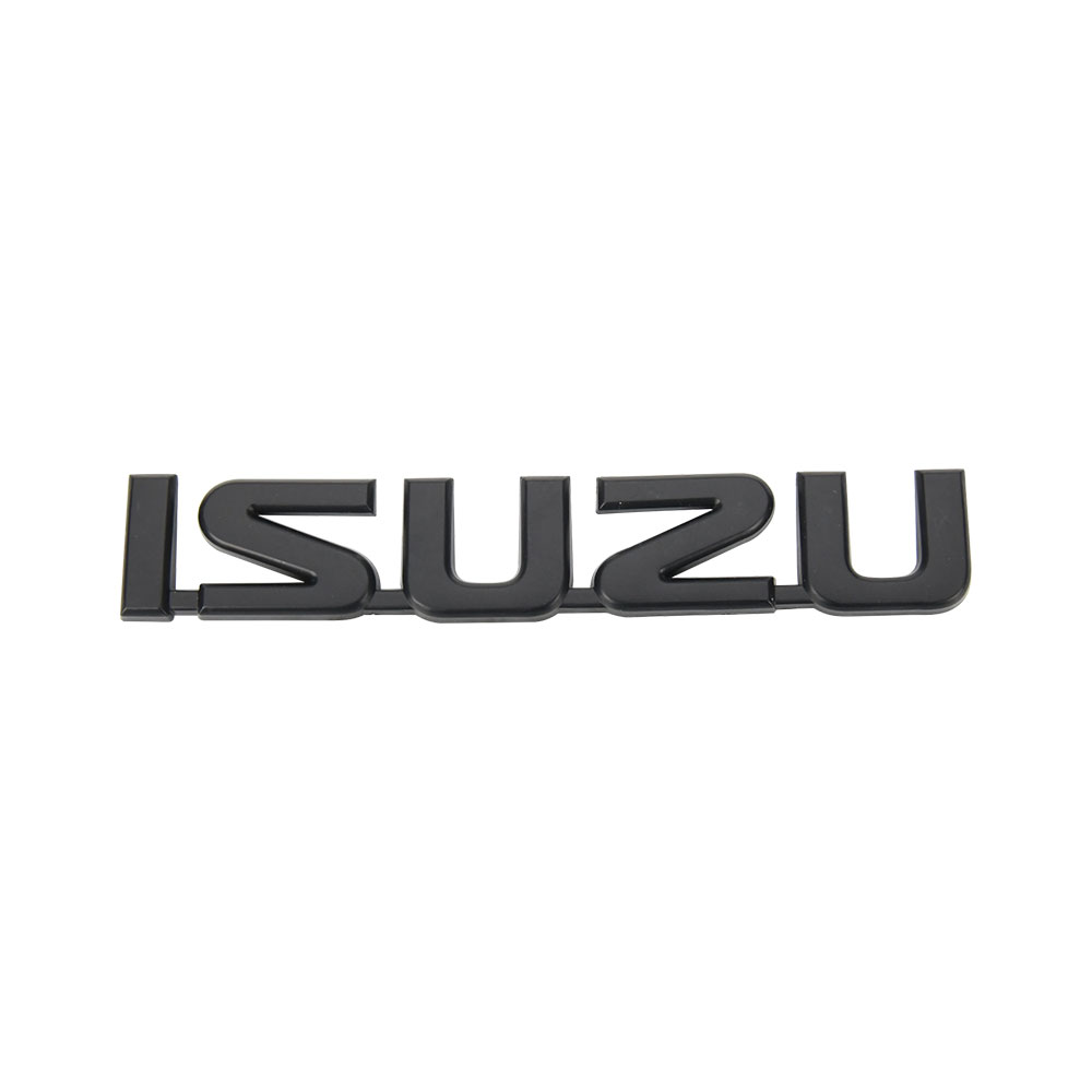 ABS Plastic ISUZU Letter D-MAX Logo Rear Badge Trunk Emblem New DMAX D ...