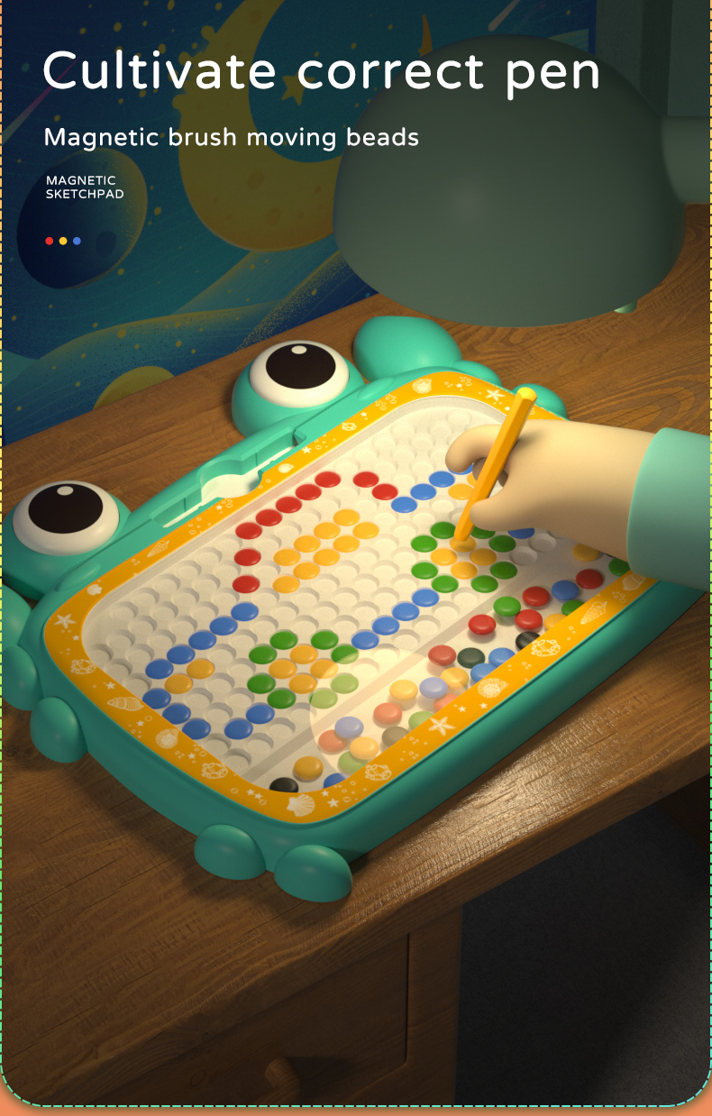 Yimi Kids Crab Drawing Board 116 Beads Drawing Board Multi-Colour ...