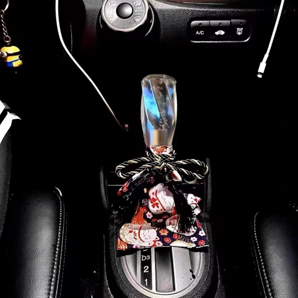 10CM 15CM 20CM Custom Car Gear Jdm Shift Knob Acrylic Rainbow Shift ...