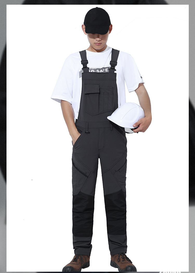 High Stretch Oxford Overalls Men Workwear for Welding Multi Pockets ...