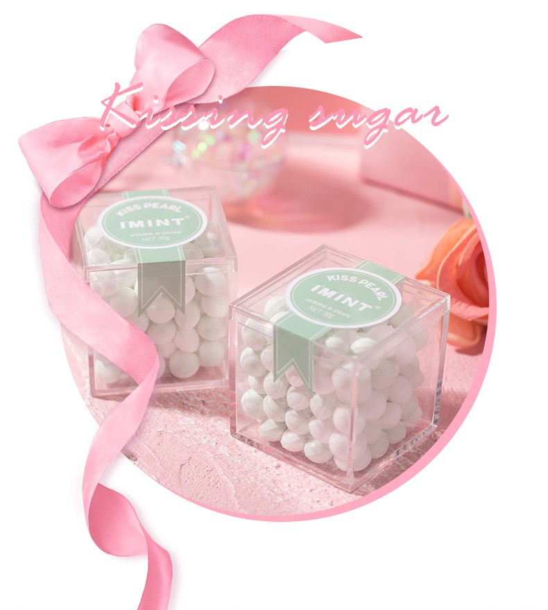 中国IMINT品牌直营店I’Mint Kiss Sugar Free Mint Candy 情侣约会kiss清新口味无糖薄荷糖 (45g ...