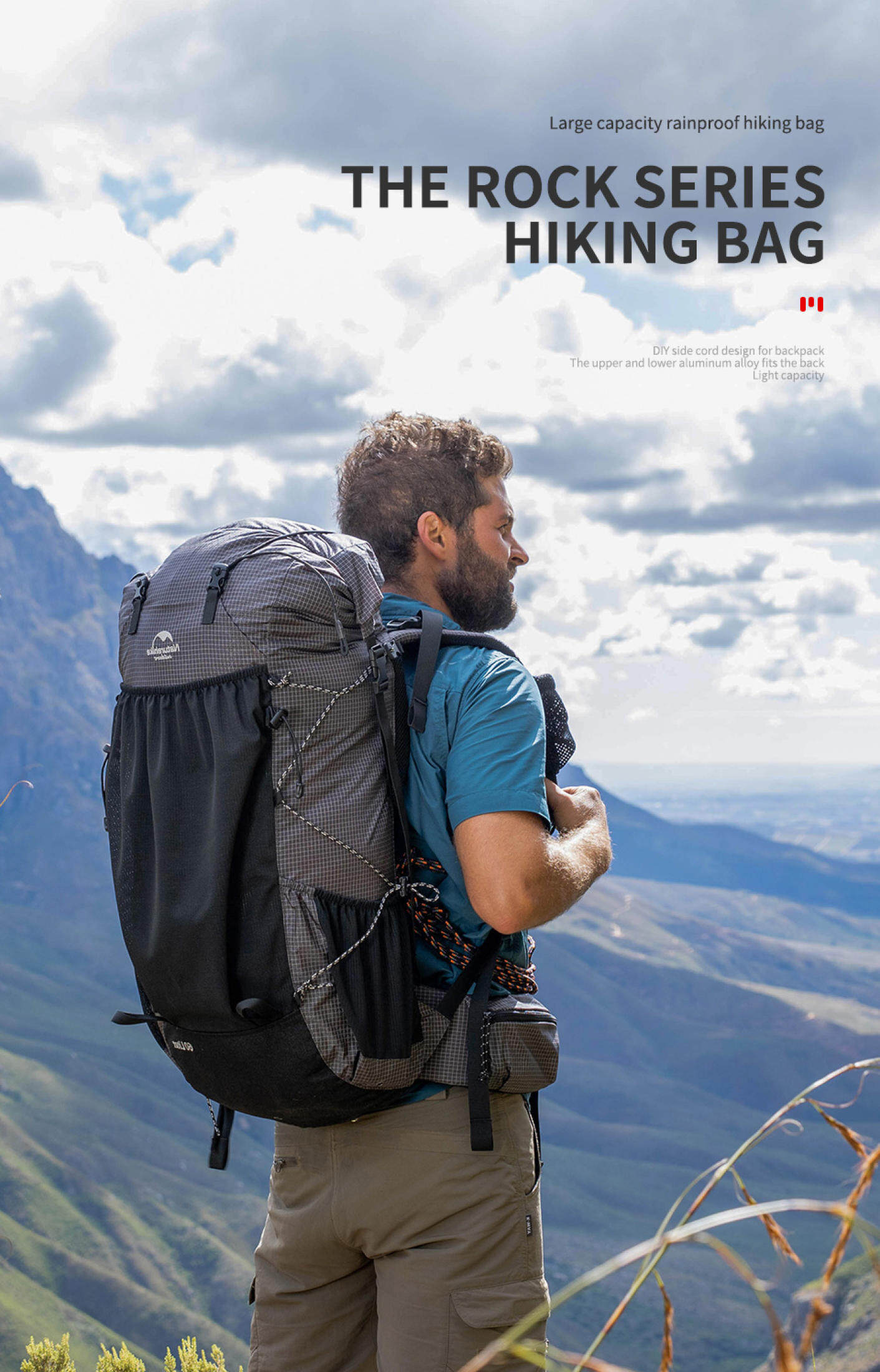 Naturehike Large Capacity Outdoor Climbing Backpack | Shopee Malaysia