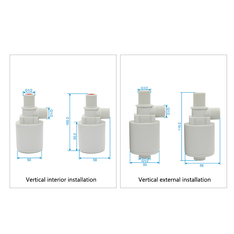 1piece 1/2 Inch Automatic Water Level Control Valve Tower Tank Floating ...