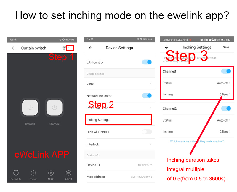 WENQIA Ewelink WiFi Autogate 2 Channel Smart Controller for DCMOTO ...