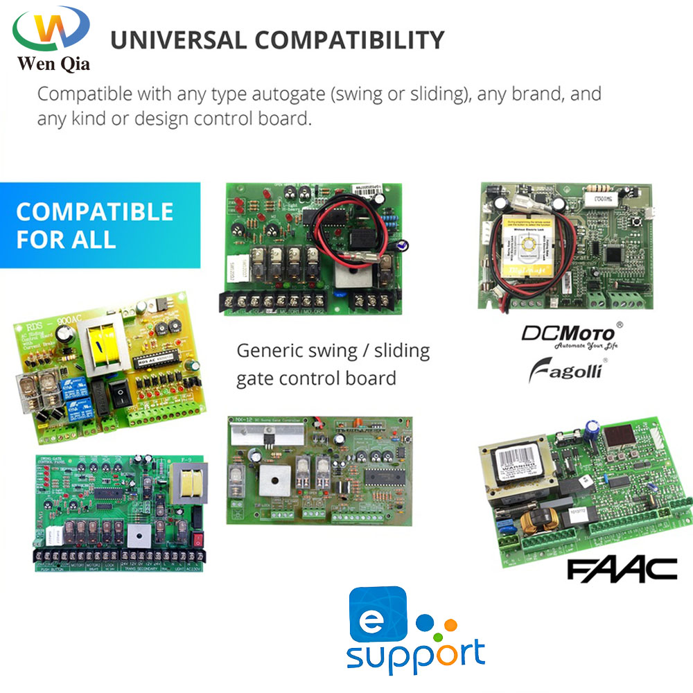 WENQIA Ewelink WiFi Autogate 2 Channel Smart Controller for DCMOTO ...