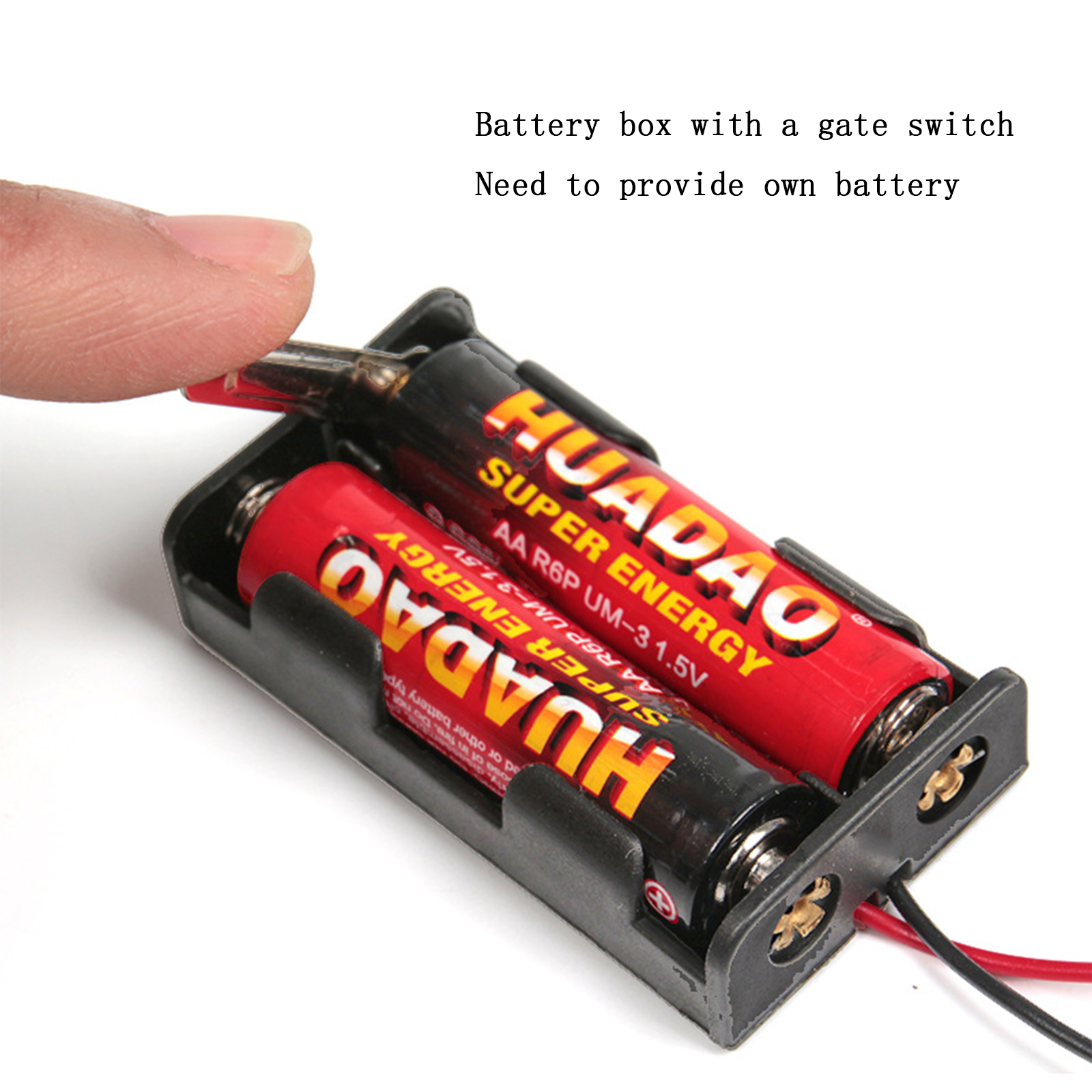 Creative DIY DC Electrical Motor Model with Battery Holder Physics ...