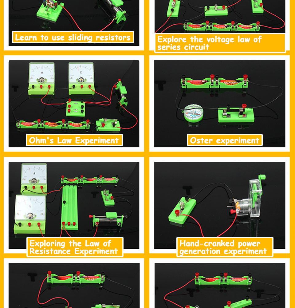 Lab Electricity Experiment Kit Junior High School Electromagnetics ...