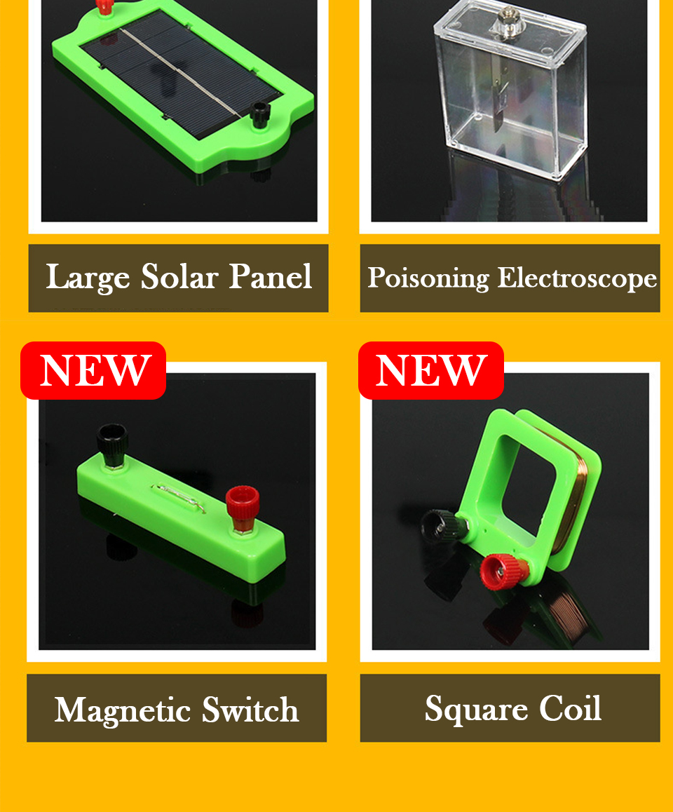 Lab Electricity Experiment Kit Junior High School Electromagnetics ...