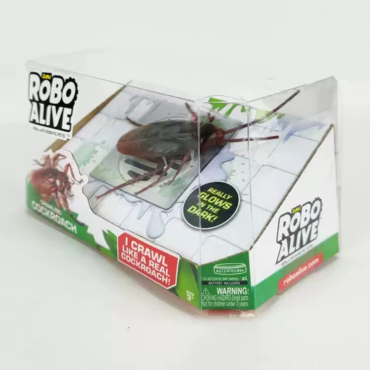 Robo Alive Electronic Crawling Cockroach Battery-Powered Robotic Toy by ...