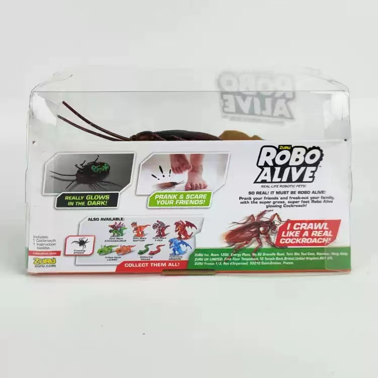 Robo Alive Electronic Crawling Cockroach Battery-Powered Robotic Toy by ...