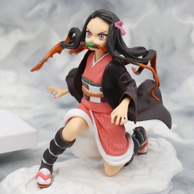 13 Styles Anime Demon Slayer Figure Kimetsu No Yaiba Kamado Nezuko Bite ...