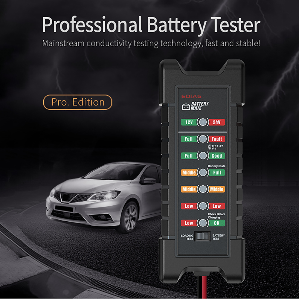 ANCEL BM310 & BM410 12V/24V Car Battery Tester Digital Car Battery ...