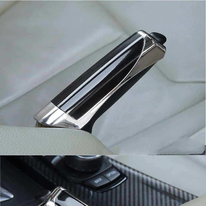 For Proton car carbon fiber pattern handbrake decorative cover ...