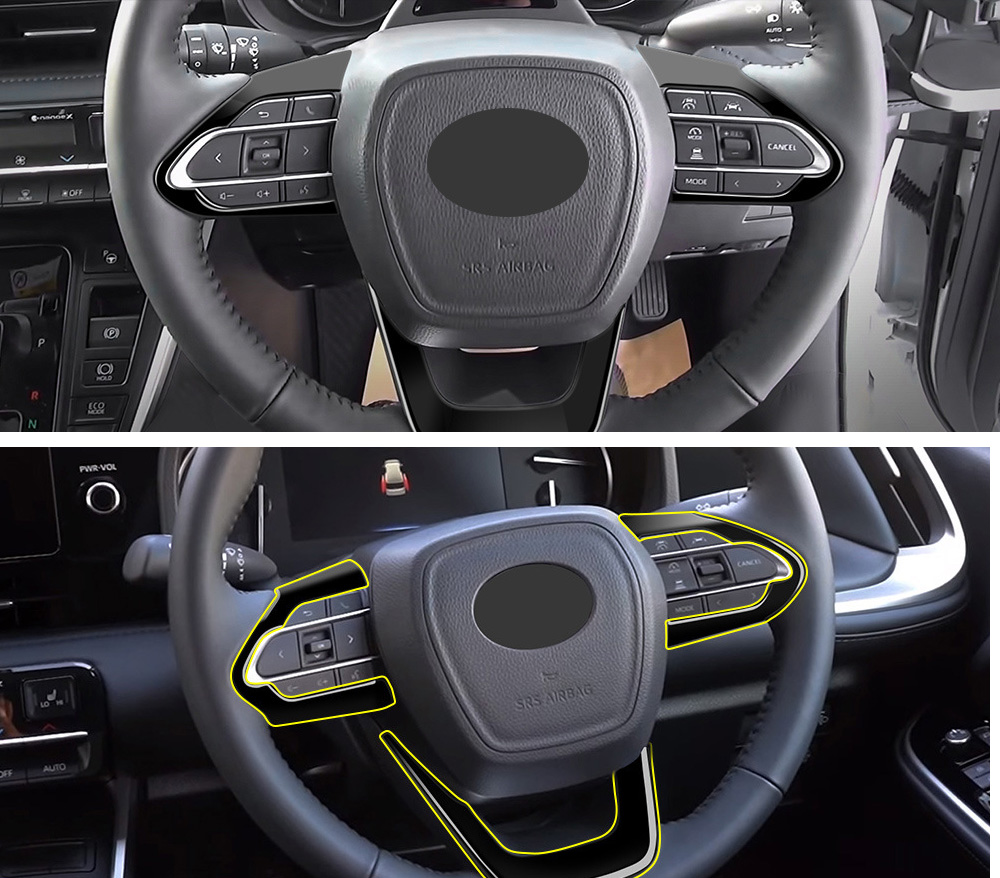 Toyota Innova Zenix AG10 Steering Wheel Cover | Shopee Malaysia