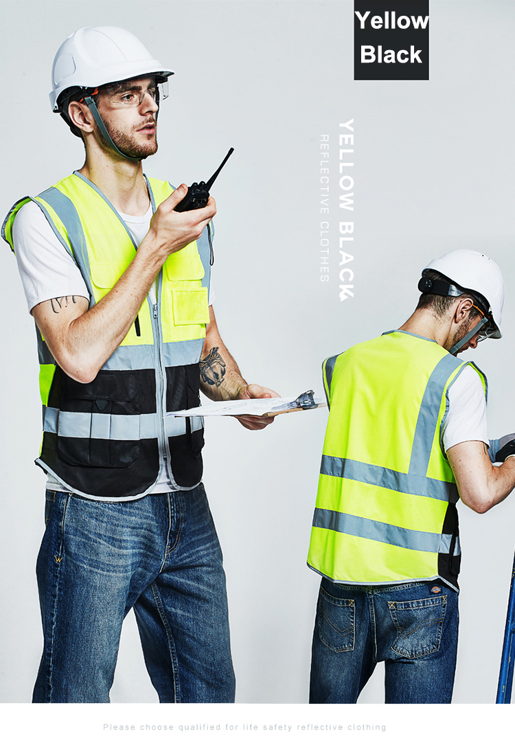 Safety Vest With Logo Customized Reflective Vest With Company Logo ...