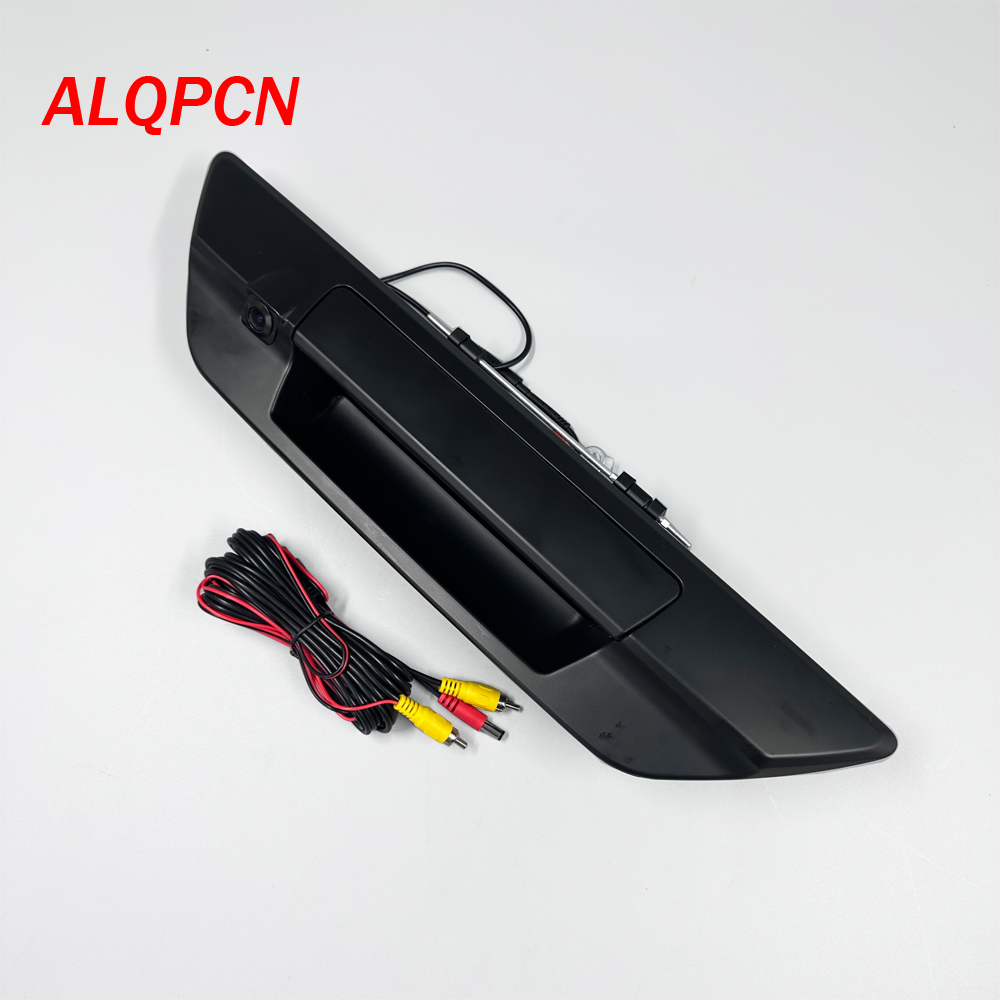 For blackPainted Tailgate Open Handle Lift Gate Handle with camera For ...