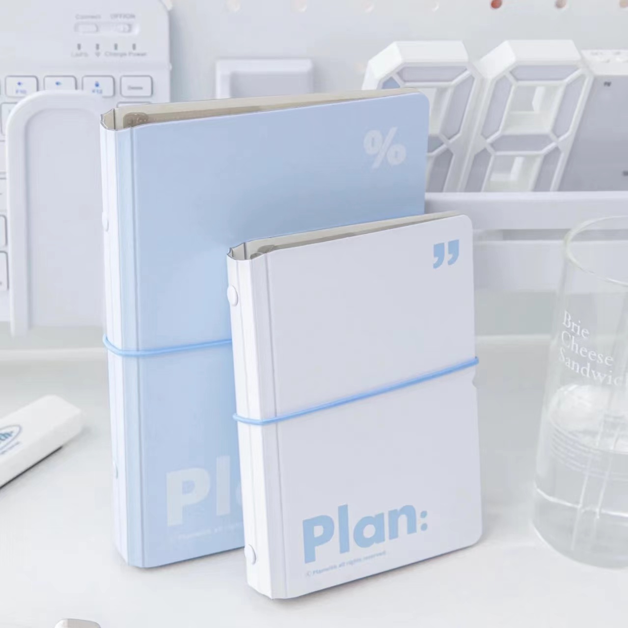 Cdaily|Pocket Loose-leaf Notebook Portable Strap Detachable Storage ...