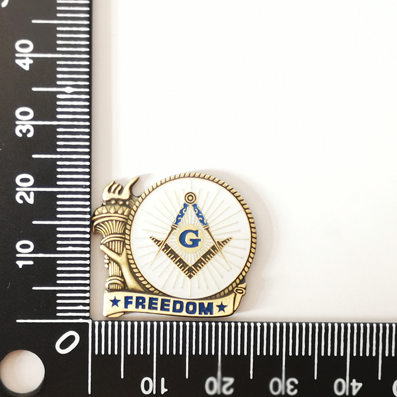 Masonic Lapel Pins Freemasonry Badge Mason Freemason Europe Religious ...