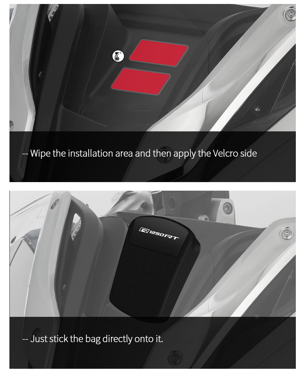 Motorcycle Accessories Cockpit Bag Storage Bag Fairing Bags Windshield ...