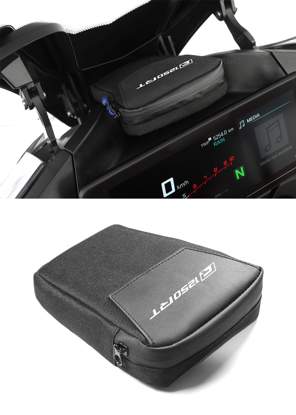 Motorcycle Accessories Cockpit Bag Storage Bag Fairing Bags Windshield ...