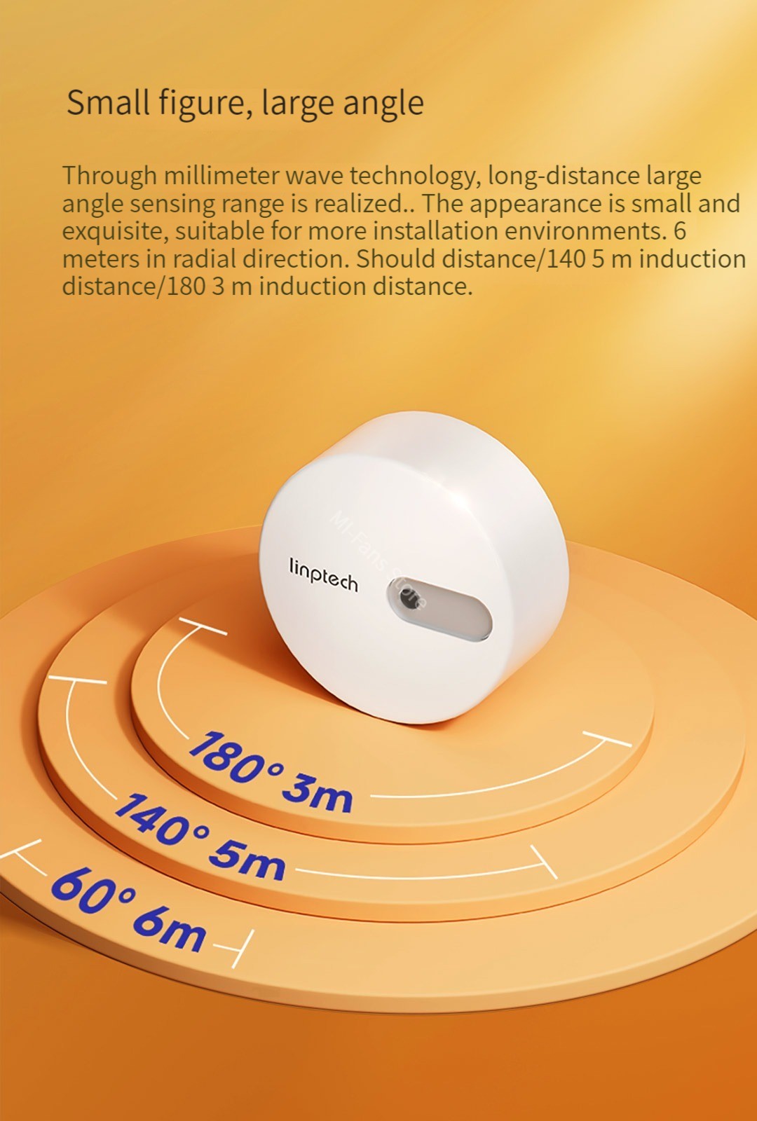 Youpin Linptech Human Presence Sensor ES1 Millimeter Wave Radar ...