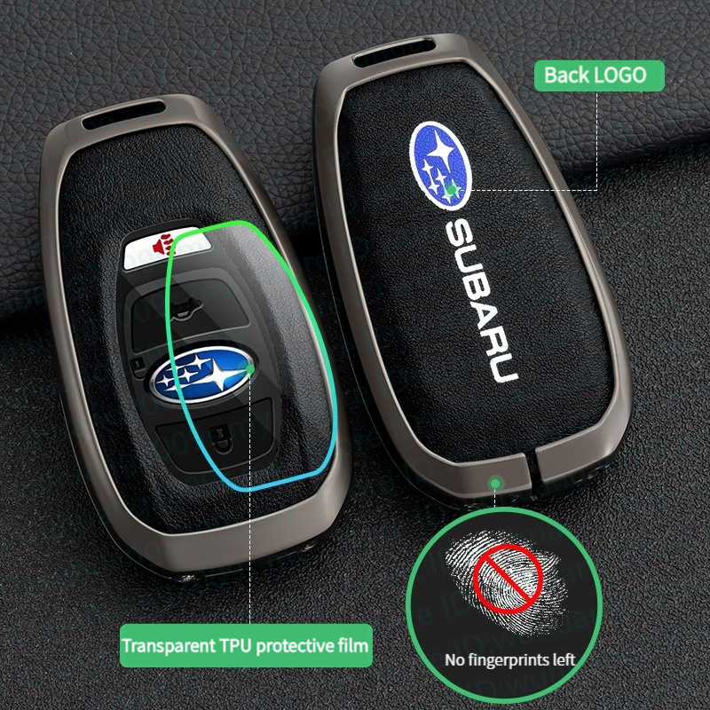 Zinc Alloy Subaru Car Key Case Cover For Subaru BRZ XV Forester Legacy ...