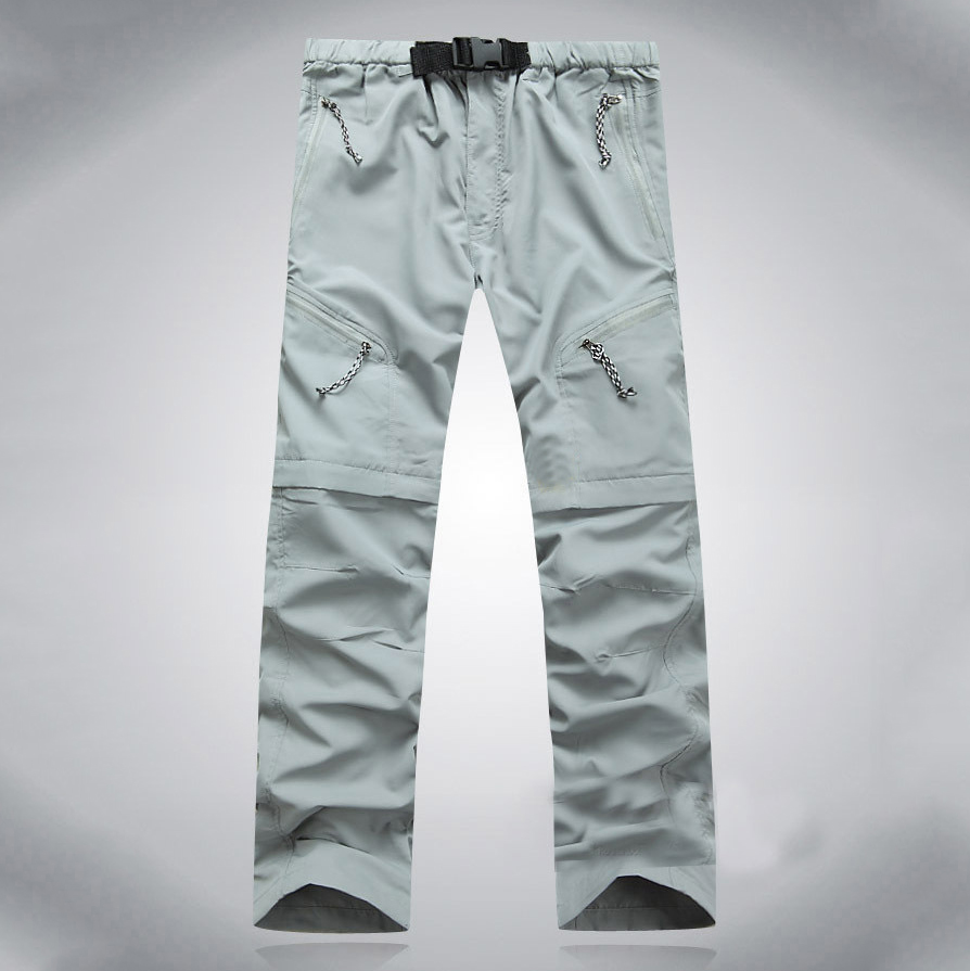 Men Pant Quick-drying Removable Pants Women Detachable Sport Outdoor ...