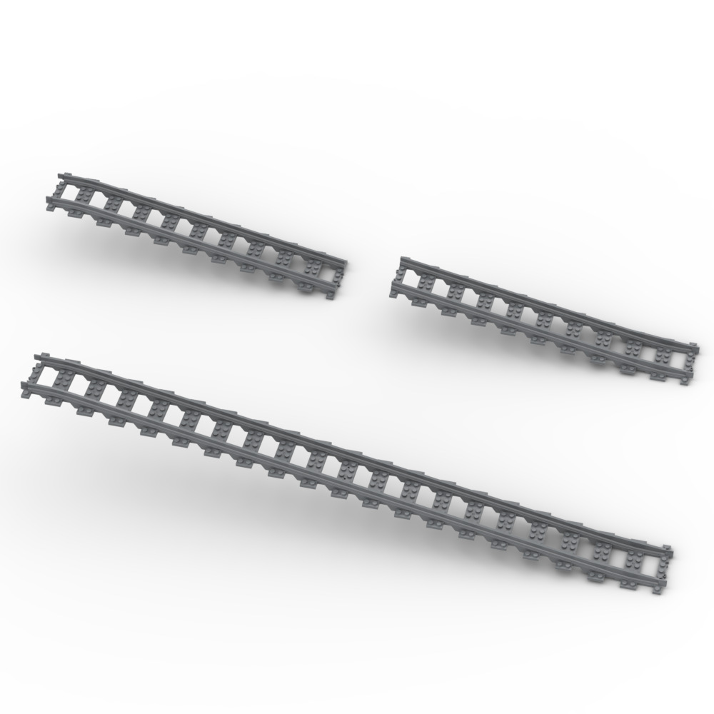 Technology building blocks City train urban railways train tracks ...