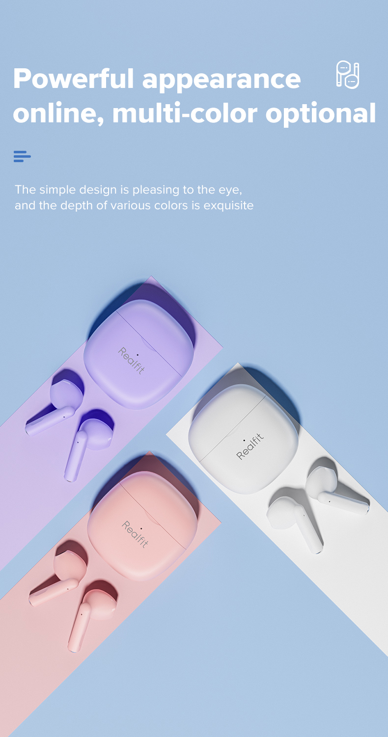 Realfit F1 Bluetooth Earphone Excellent HIFI Quality Wireless Earbuds ...