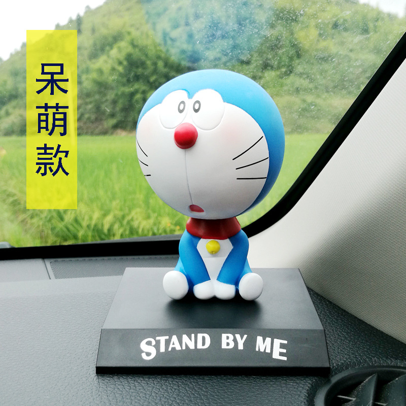 12 Style 12cm Anime Doraemon Nobita Nobi Robot Cat Shaking Head Doll ...