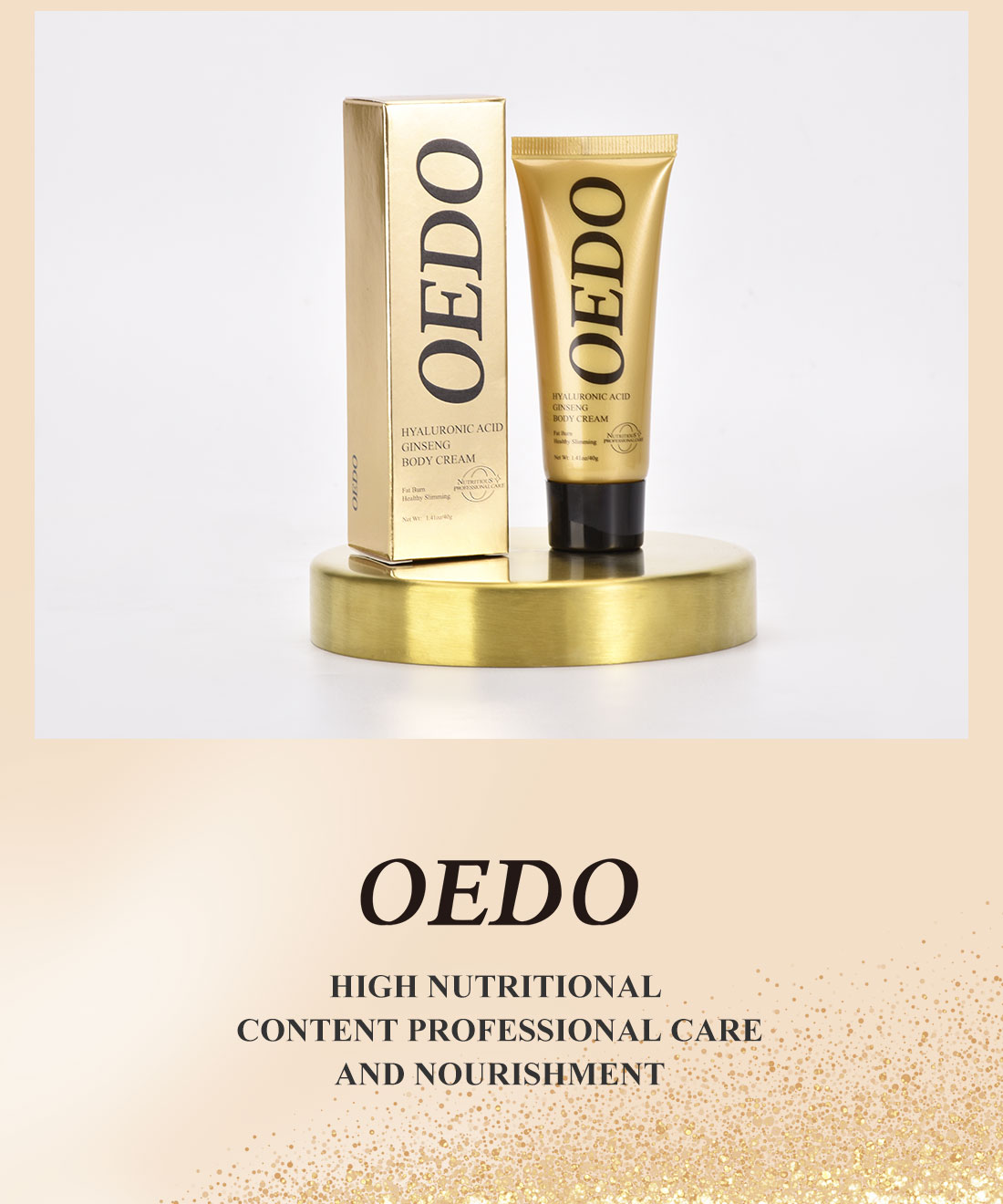 OEDO Hyaluronic Acid Ginseng Slimming Cream Burning Fat Body Care(40g ...
