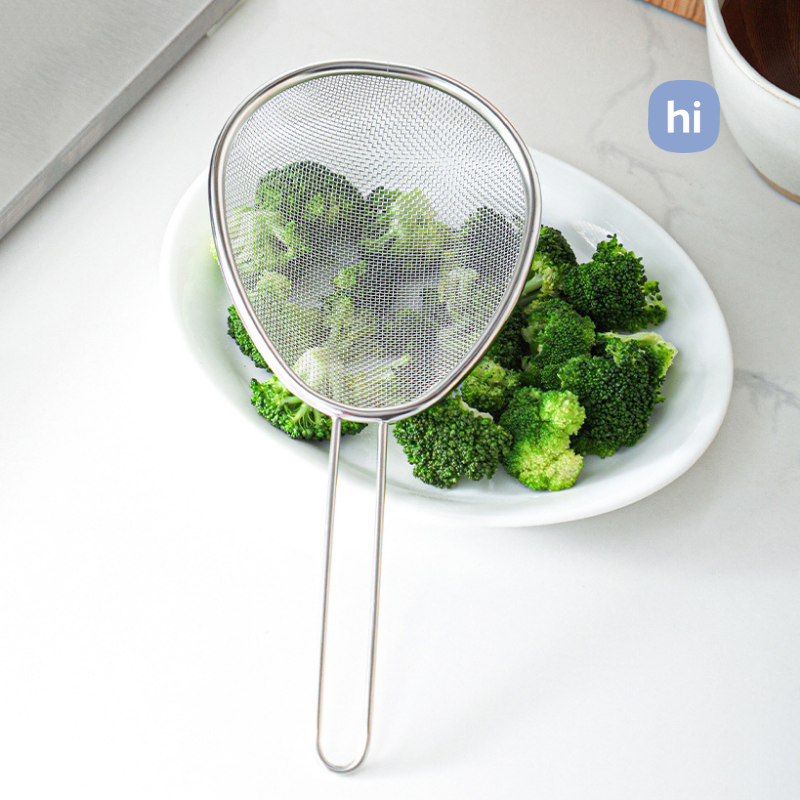 Hi Homes Stainless Steel Leaky Spoon Soybean Milk Filter Screen ...