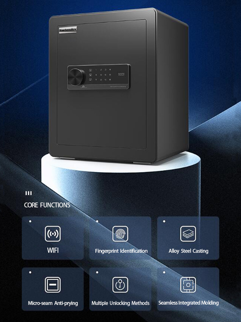 Factory Direct Supply Mini Safe Box Hidden Small Domestic Fingerprint ...