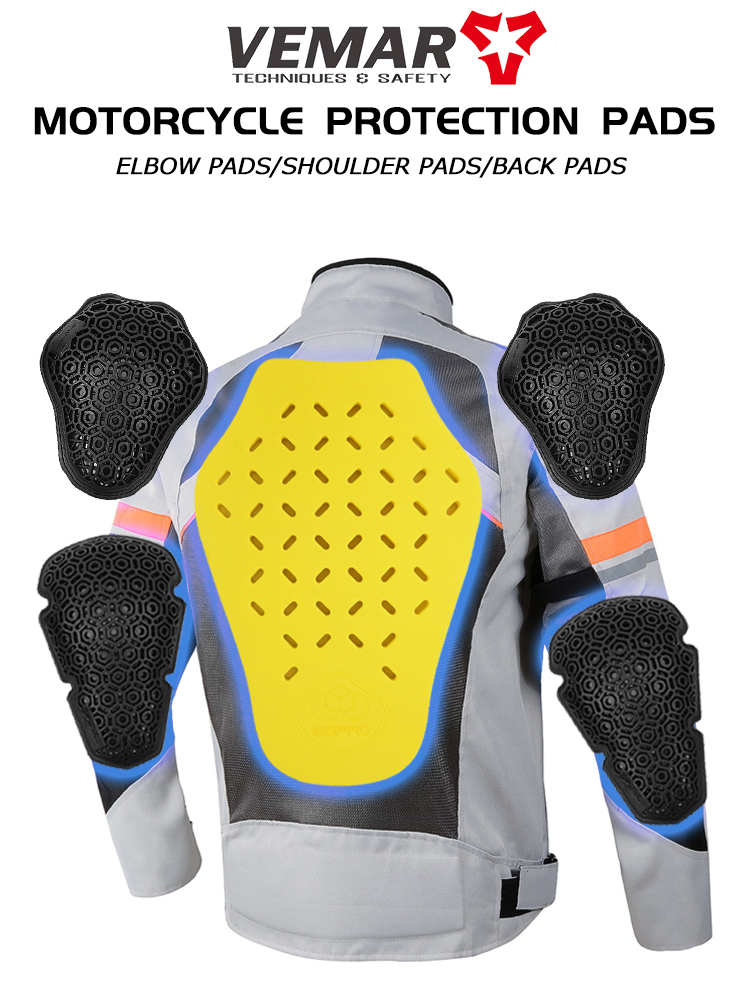 CE level 1 Certified Cycling Protection Equipment Motorcycle Jacket ...