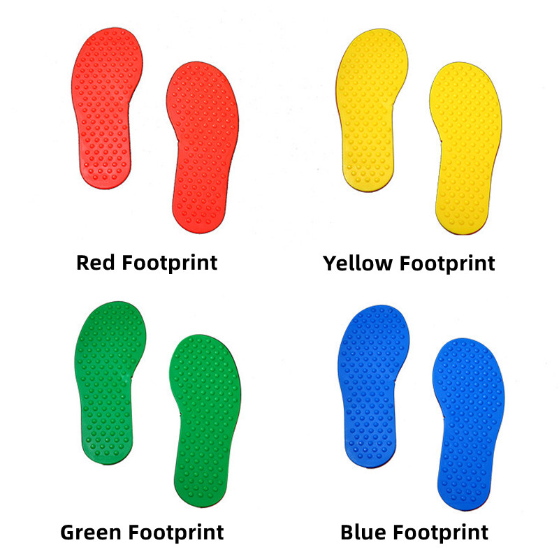 Children's sensory training toys 1Pair Kids Hand Foot Print Mat Hand ...