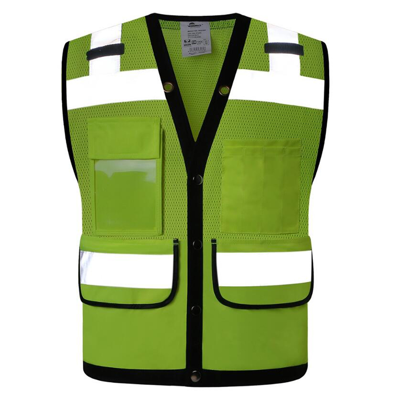 Hi Vis Safety Vest Mesh Reflective Work Vest for Warehouse Construction ...