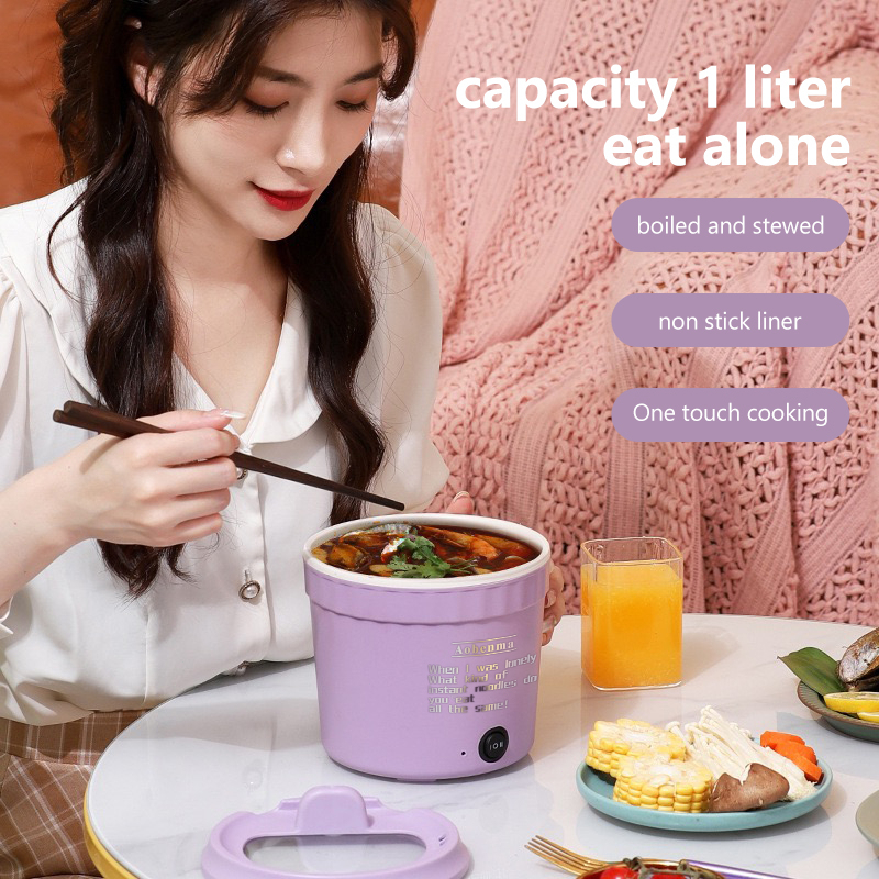 Haobaobei Electric Cooker Multi-function Electric Hot Pot Ceramic Gglaze Liner Kitchen ...
