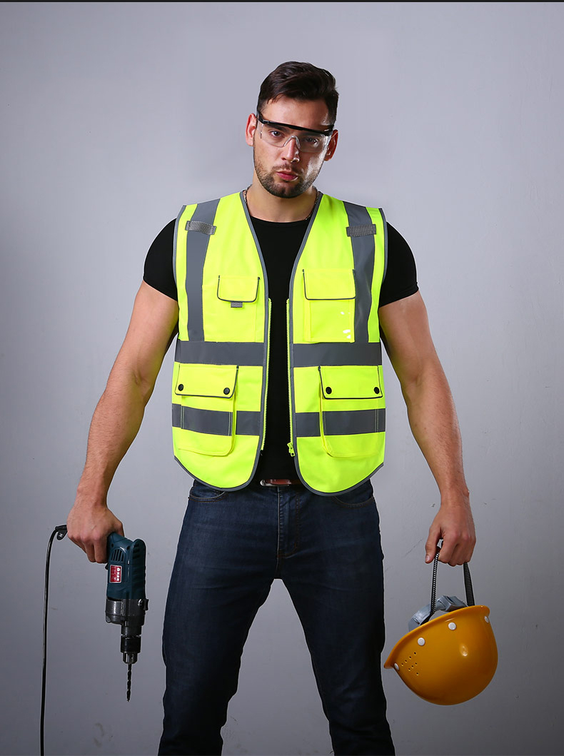 READY STOCK Multi Colors High Visibility Reflective Safety Vests with 8 ...