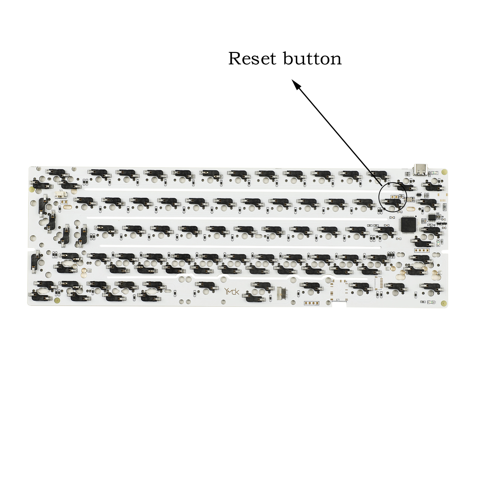 DK61 64 GH60 ISO ANSI VIA VIAL Wired Hot Swap Hot-swappable Kailh ...